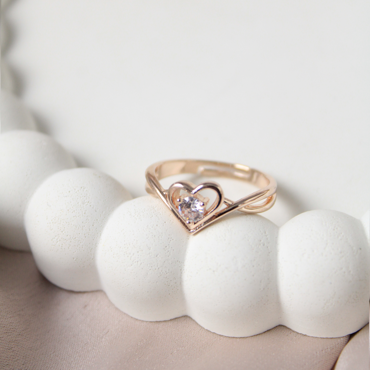 Bliss Love Diamond Ring | Salty – Salty Accessories