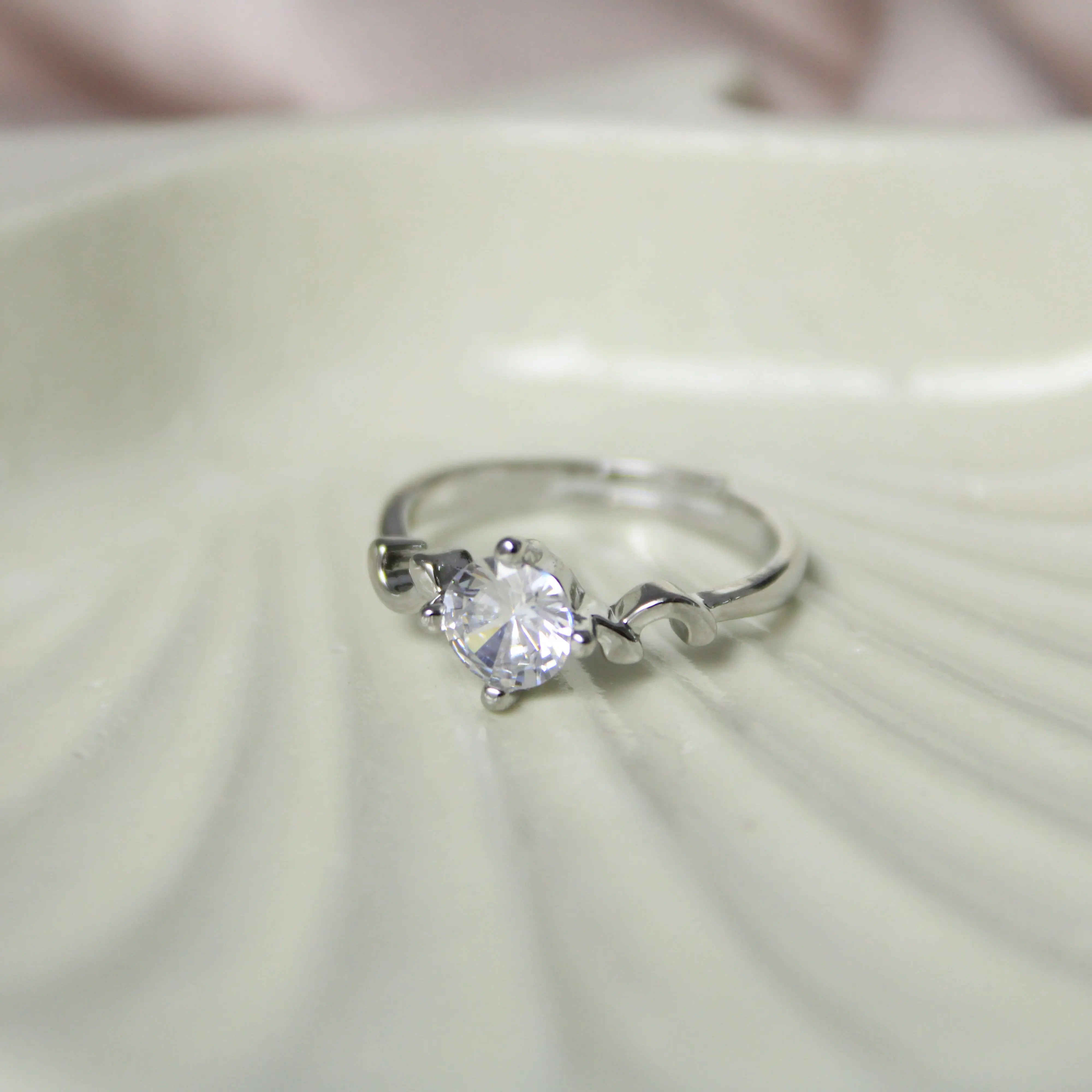 Curved Wave Silver Ring | Salty – Salty Accessories