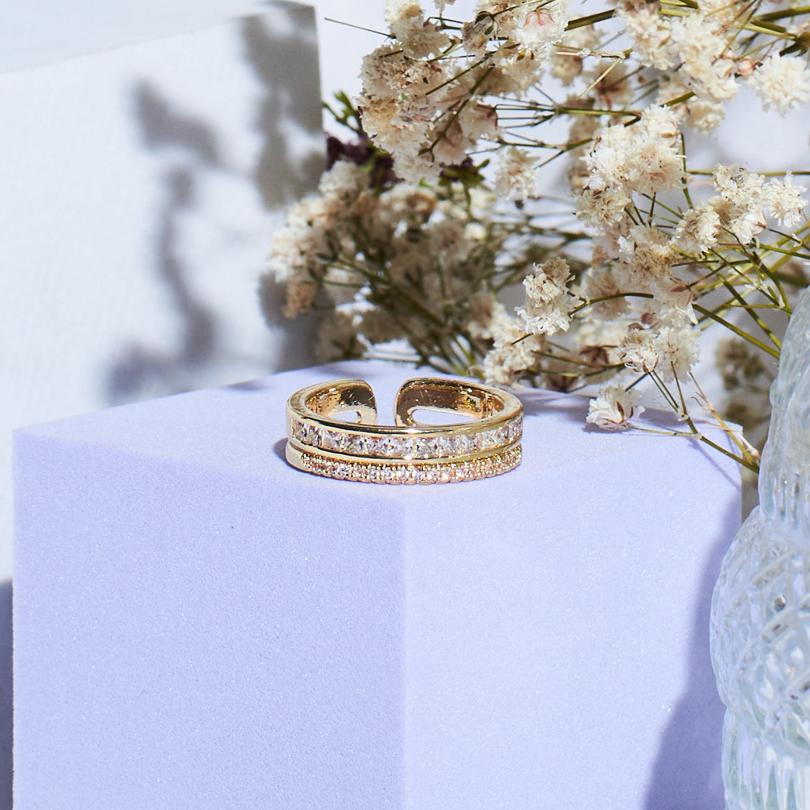 Solid Stunner Golden Ring | Salty – Salty Accessories