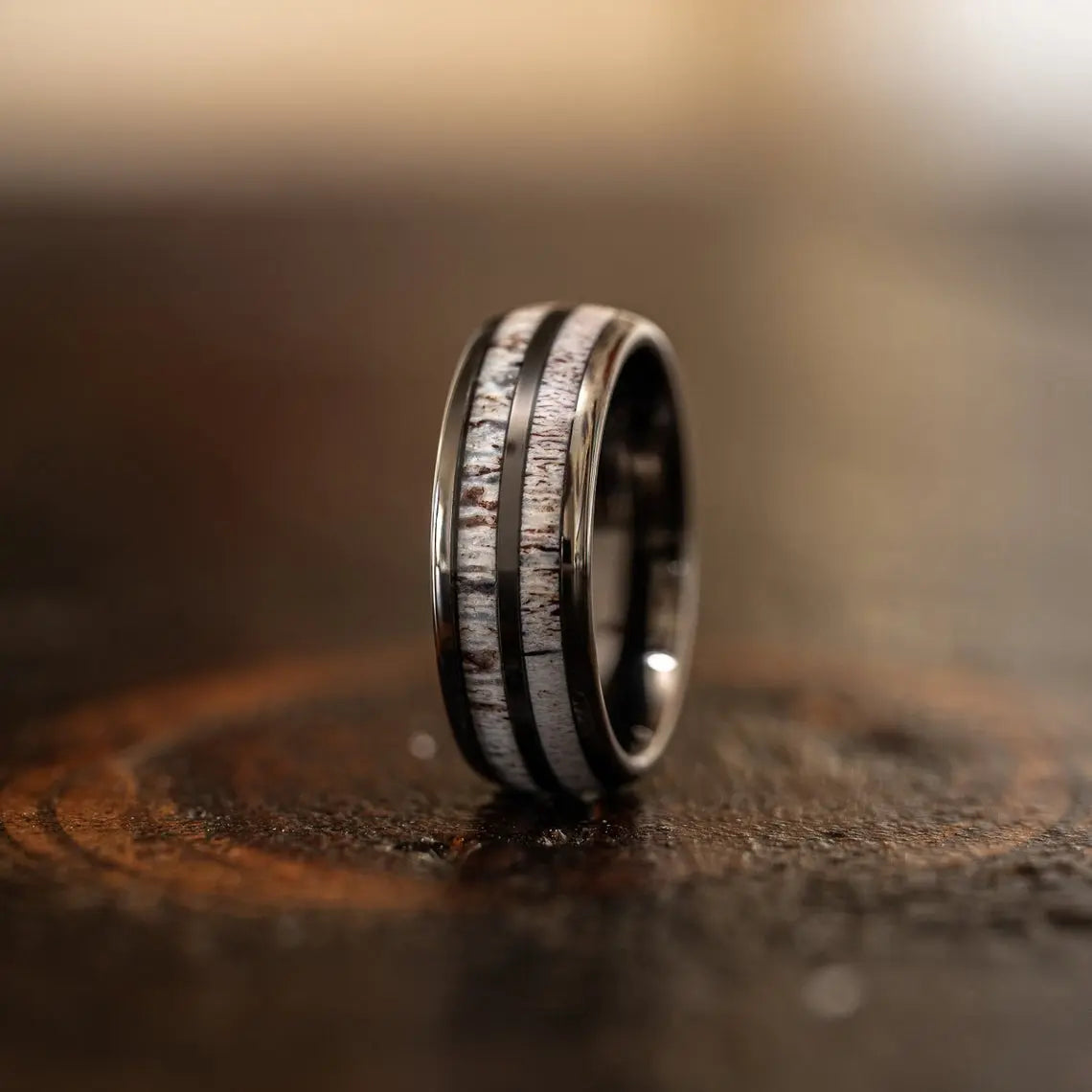 Black Engraved Minimal Band | Salty – Salty Accessories
