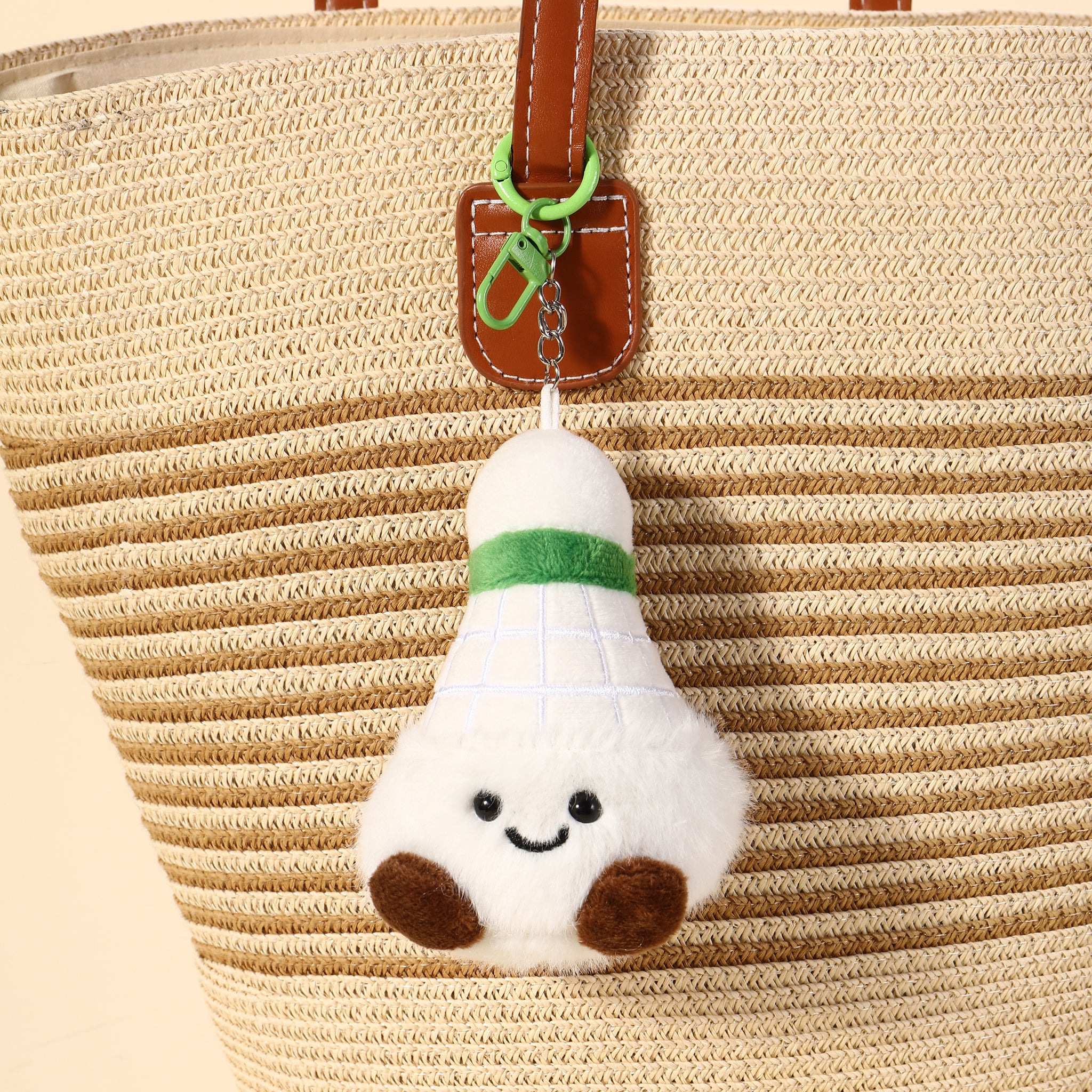 Adorable Plush Shuttlecock Charm for Bags & Backpacks | Salty – Salty ...