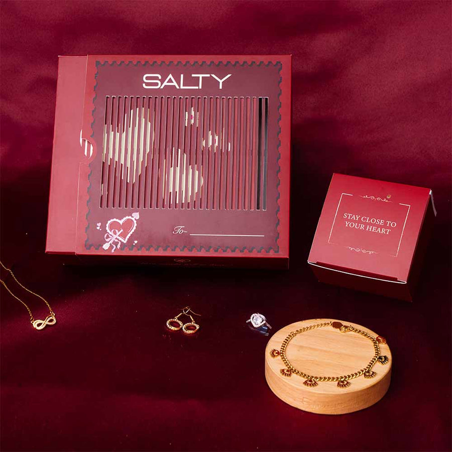 Valentine's Special Red Heart Beat Giftbox For Her | Salty – Salty ...