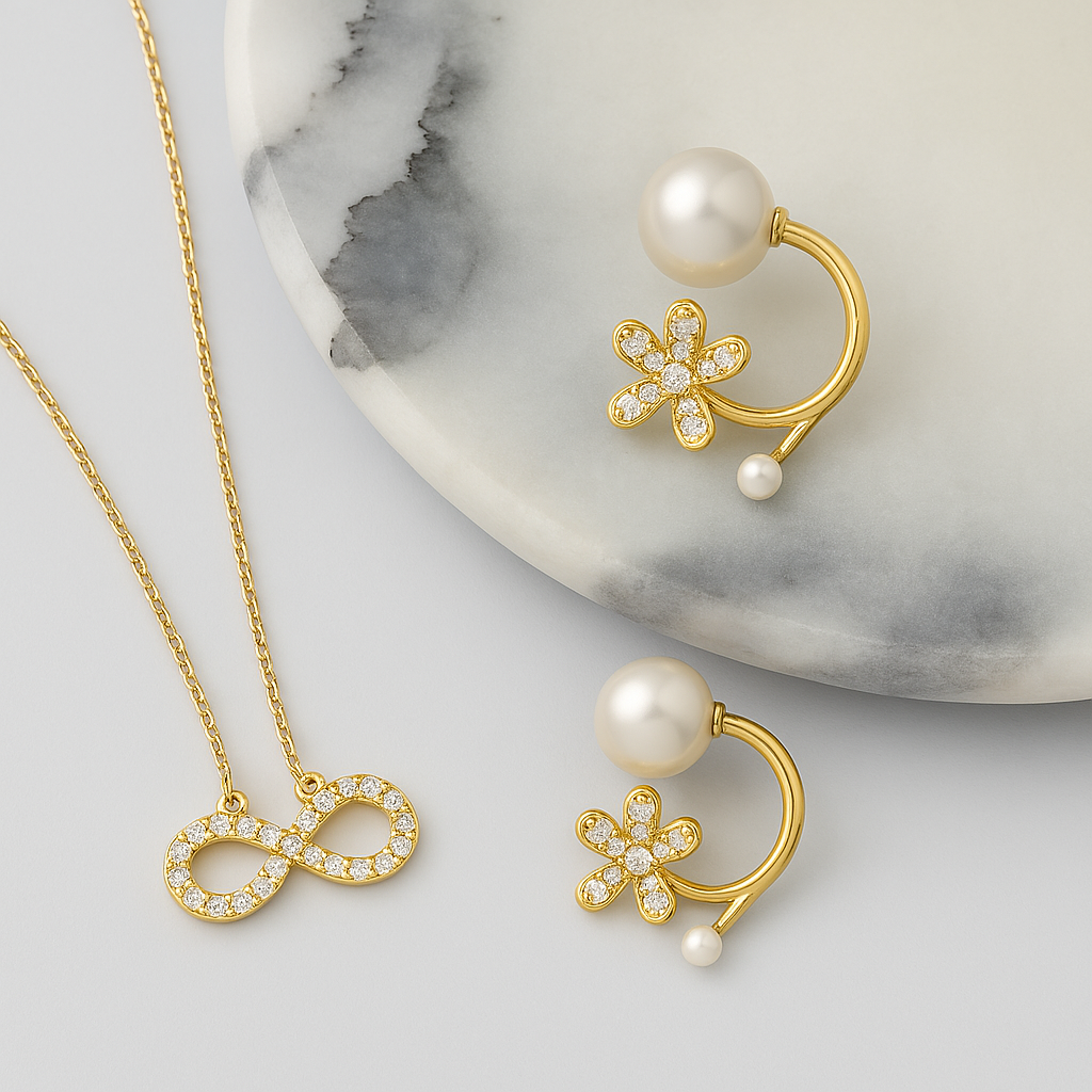 Petal And Infinity Combo Set | Salty – Salty Accessories