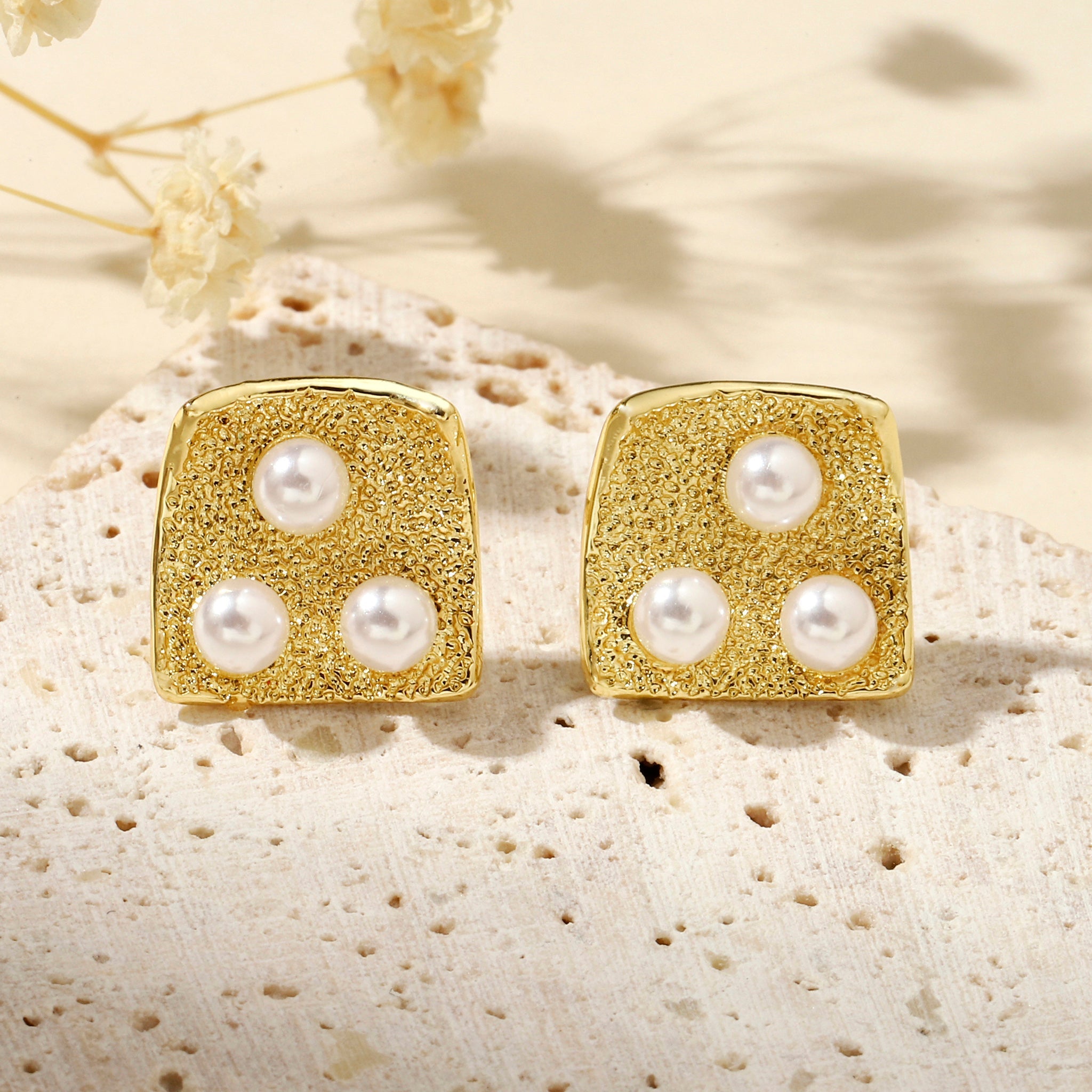 Mystic Moonbeam Earrings - Gold | Salty – Salty Accessories