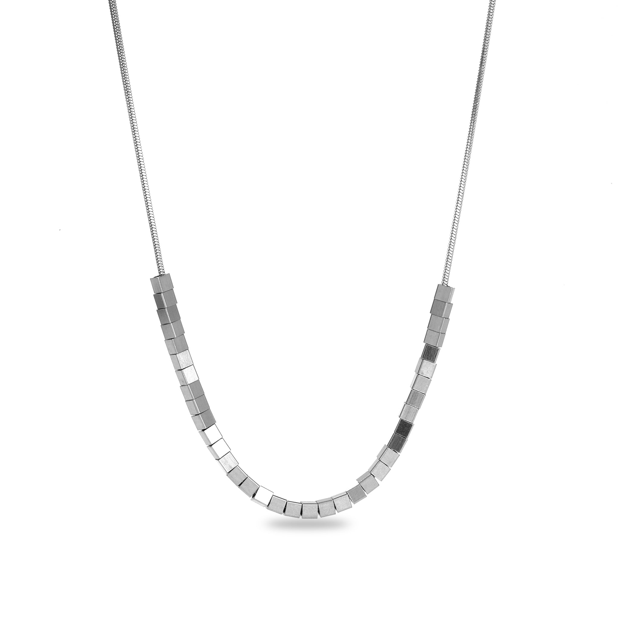 Silver Chevron Chain | Salty – Salty Accessories