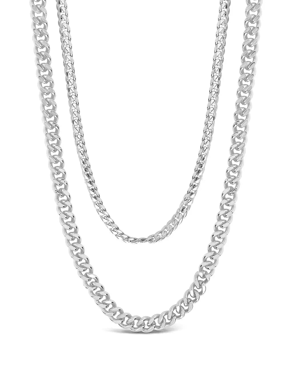 Mejuri Double Silver Chain | Salty – Salty Accessories
