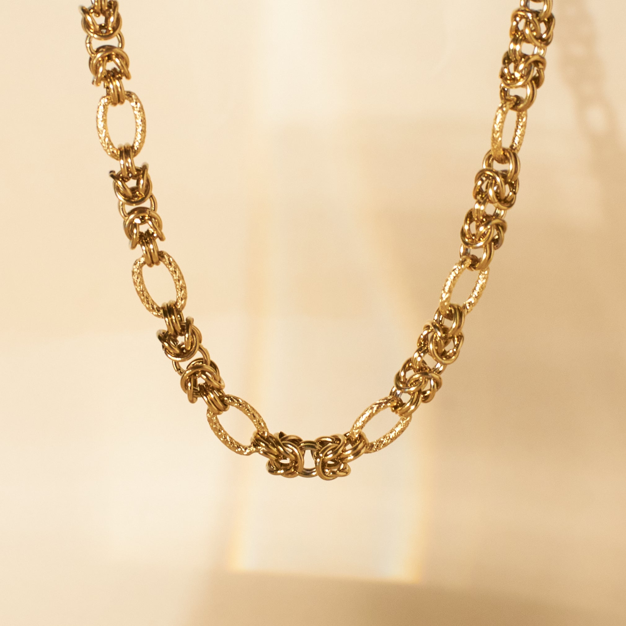 Chic Link Gold Necklace | Salty – Salty Accessories