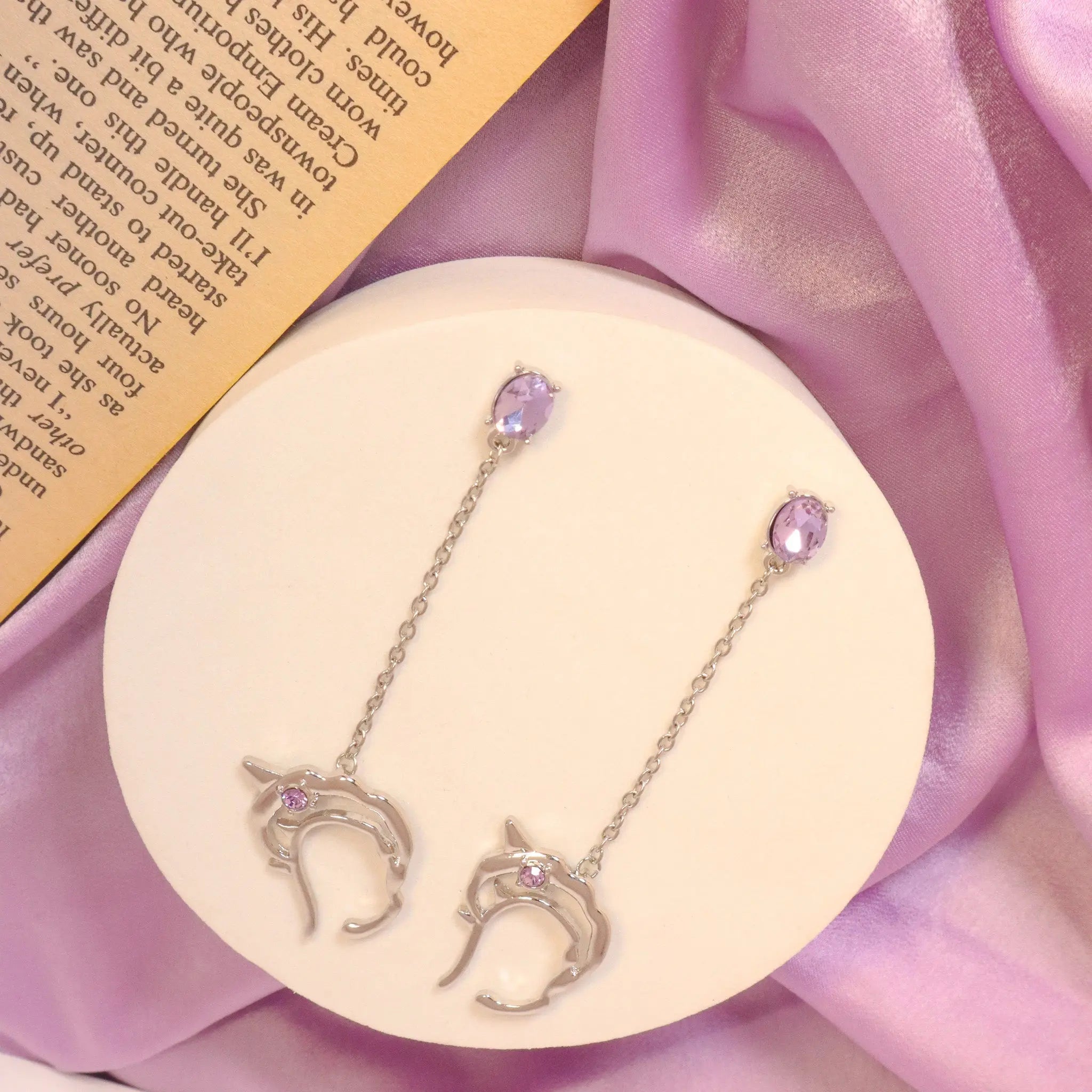 Pretty Violet Long Cuffs | Salty – Salty Accessories