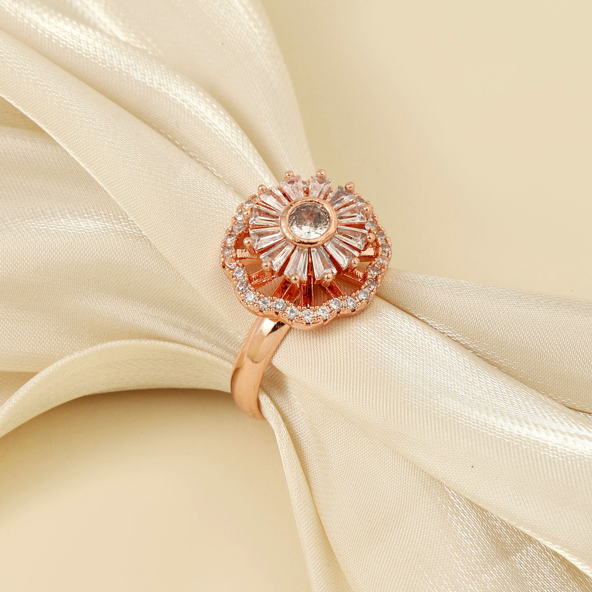 Elio Spinner Crystal Ring | Salty – Salty Accessories