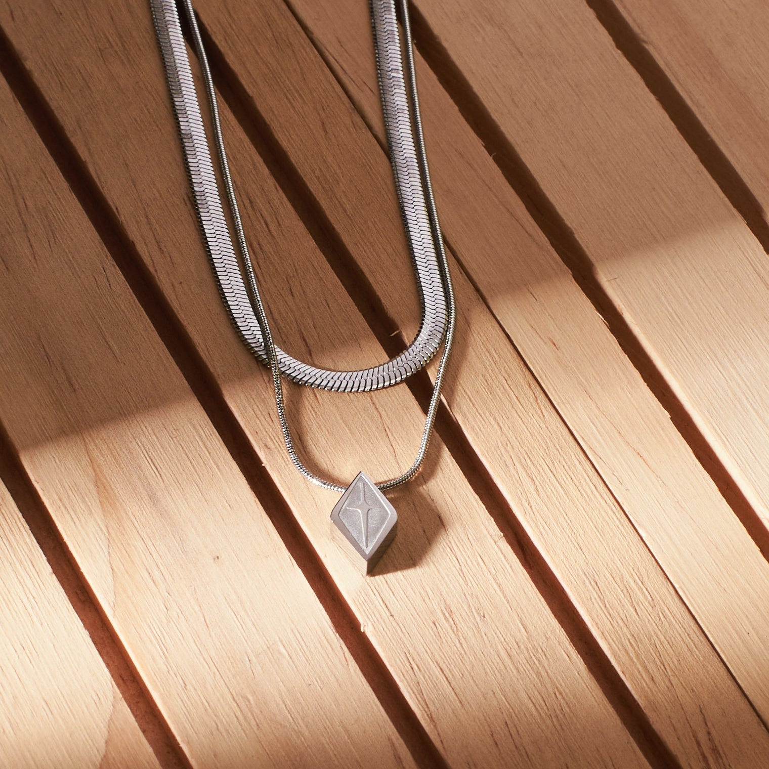 Polished Silver Cascade Chain | Salty – Salty Accessories