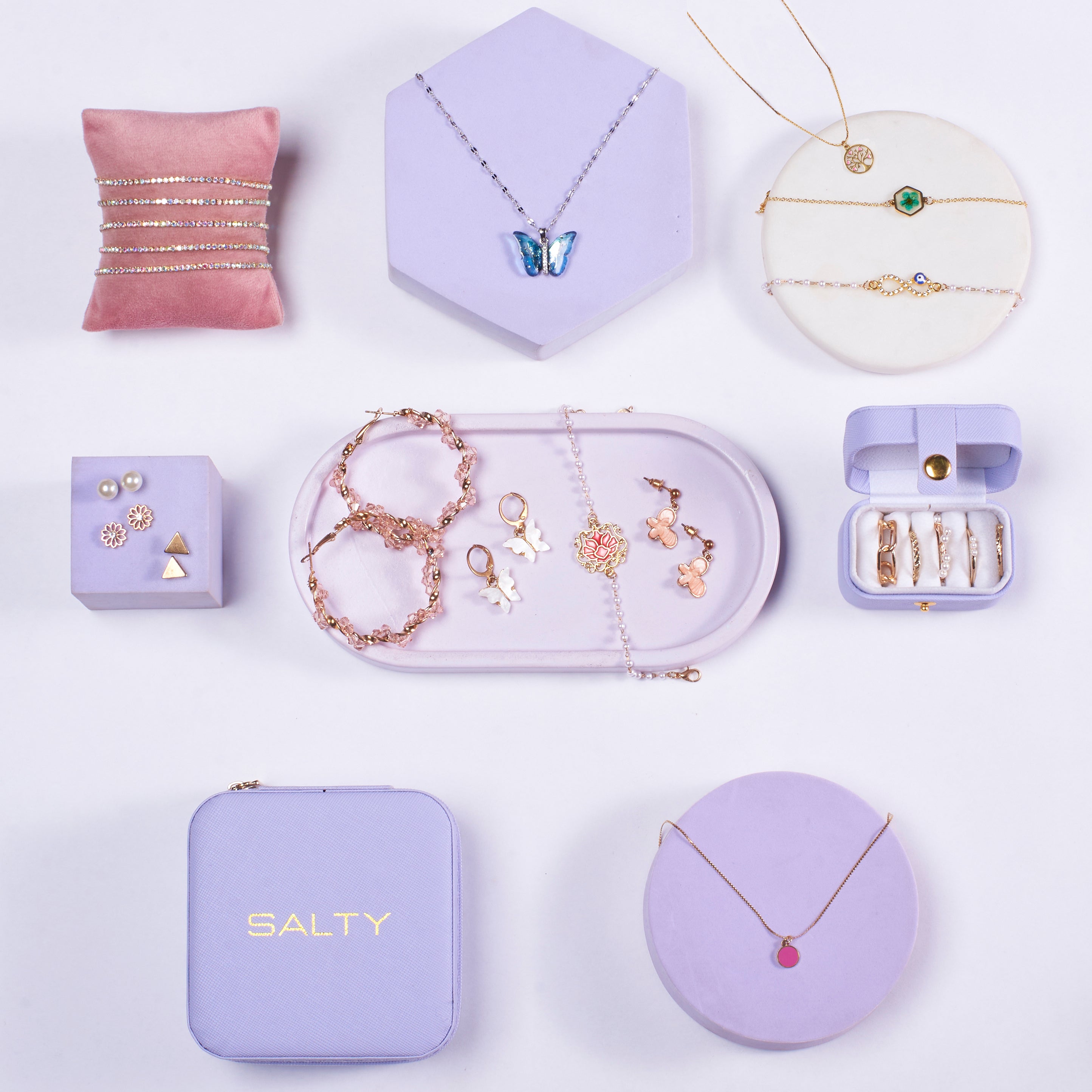 Unveiled Elegance Combo Set of 24 Premium Jewellery set with Free ...